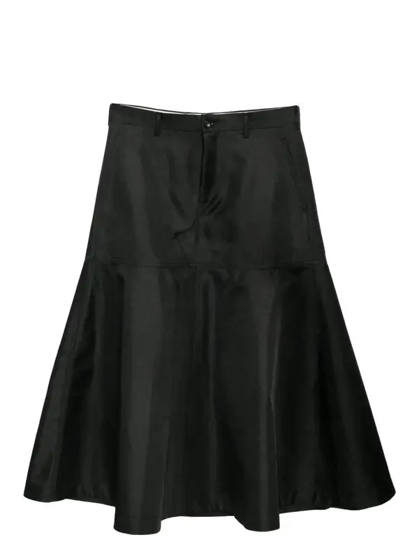 Comme Des Garçons A-line Skirt - Black