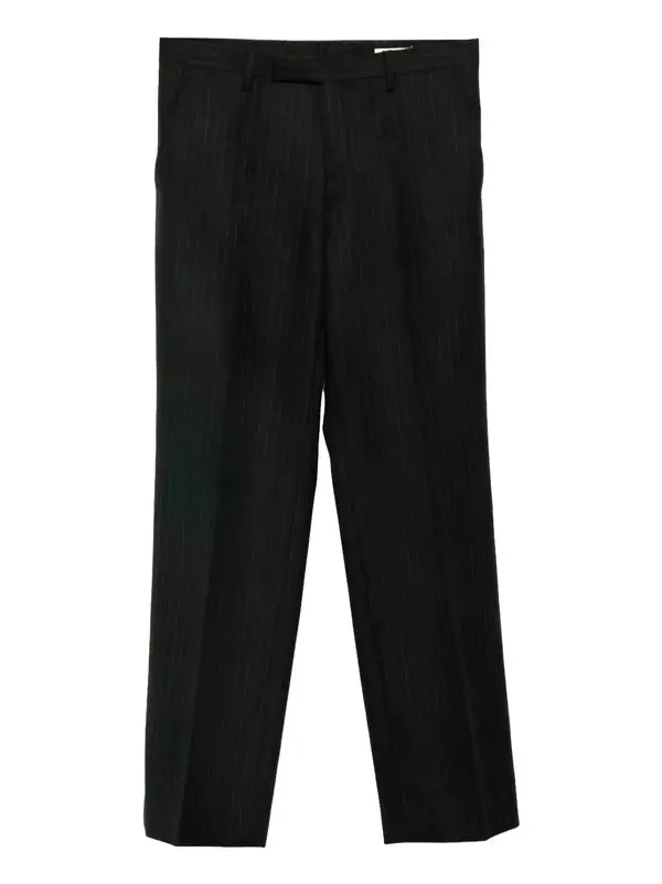 Auralee Striped Trousers - Grey