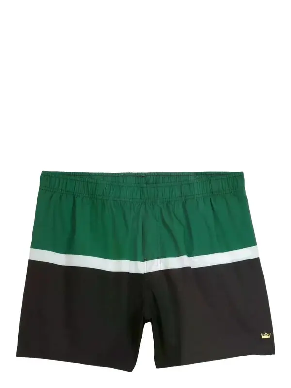 OSKLEN Riva Three-tone Swim Short - Green
