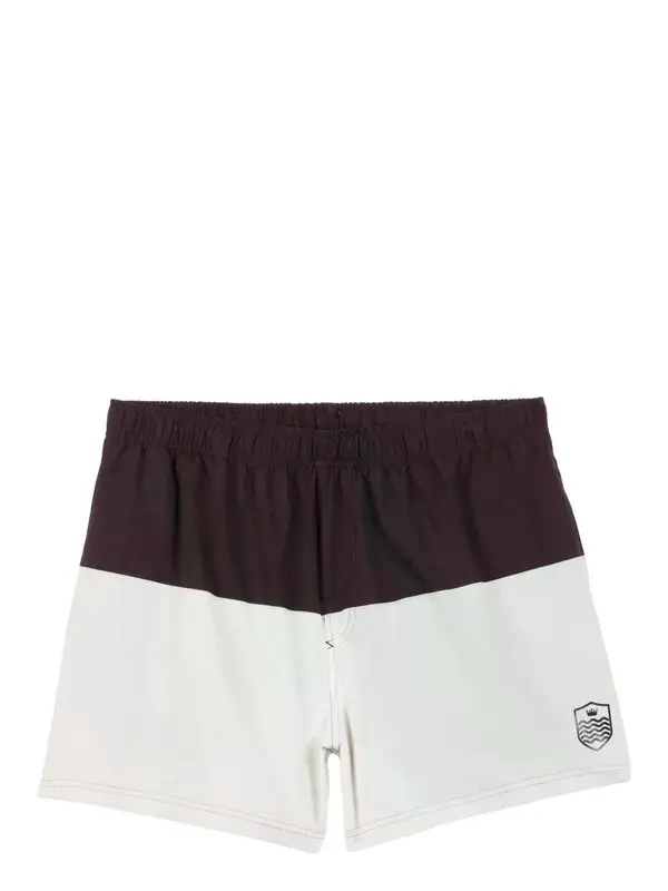 OSKLEN Logo Emblem Shorts - Black