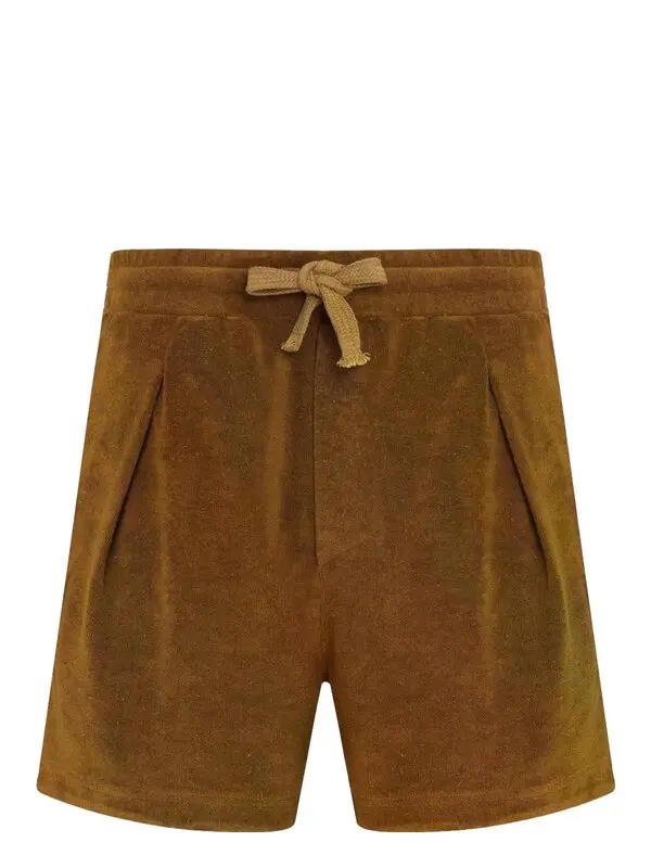 OSKLEN Terry-cloth Shorts - Brown