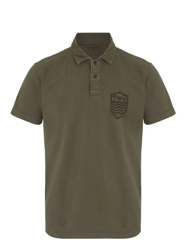 OSKLEN Stone Colors Polo Shirt - Green
