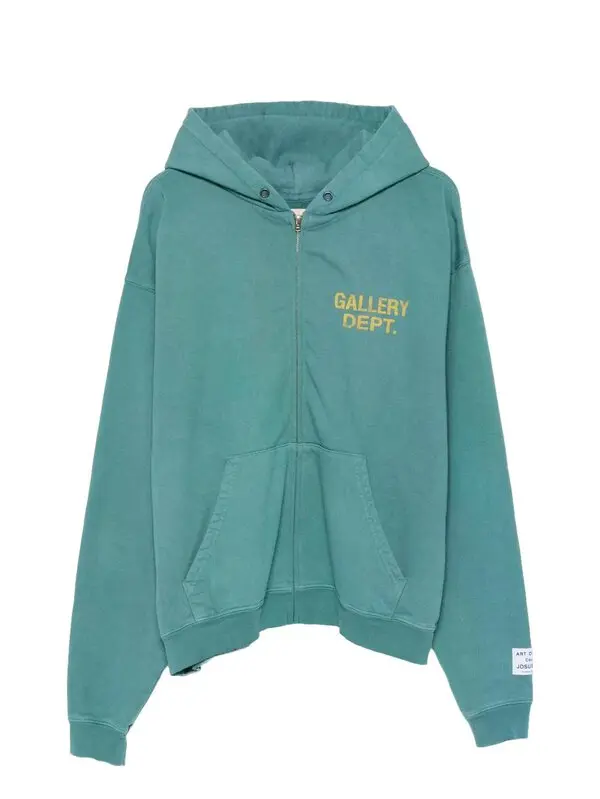 GALLERY DEPT. Zip-fastening Hoodie - Green