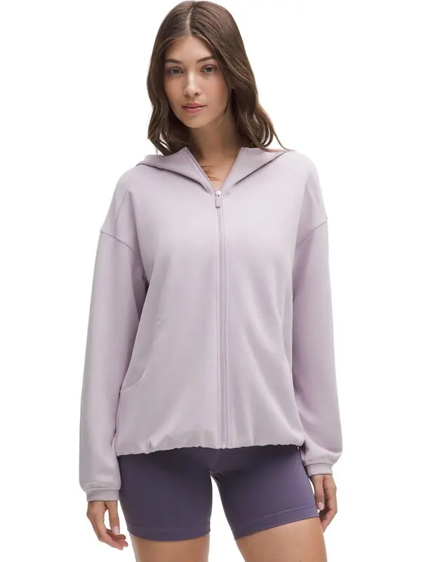 Lululemon Softstreme Full-zip Hoodie - Faint Lavender