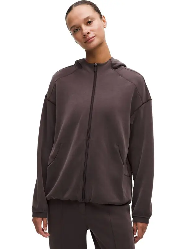 Lululemon Softstreme Full-zip Hoodie - Sequoia