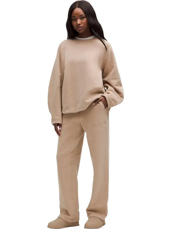 Lululemon Loungeful Classic-fit High-rise Sweatpant - Heathered Nutmeg