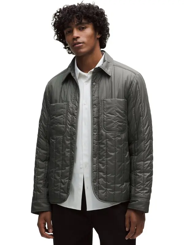 Lululemon Insulated Quilted Shirt Jacket - Palm Deco