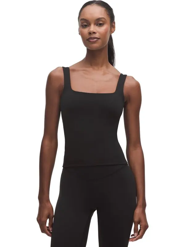 Lululemon Wunder Under Smoothcover Tank Top - Black