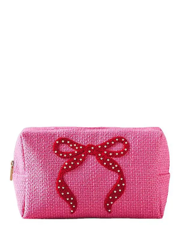 SHIRALEAH Mara Large Pouch - Pink Bow