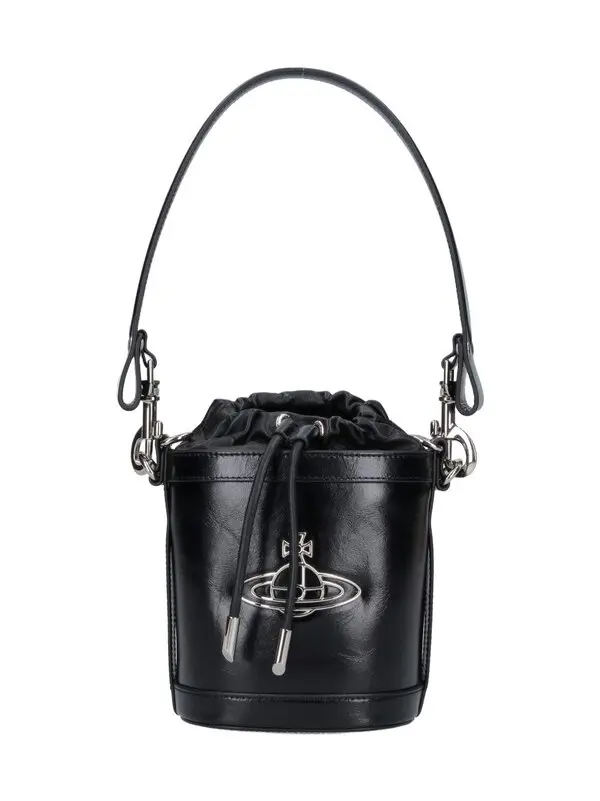 VIVIENNE WESTWOOD Daisy Bucket Bag - Black