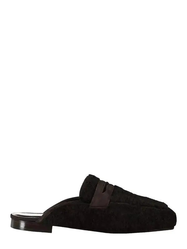 SOPHIQUE Riviera Penny-strap Flat Mules - Brown