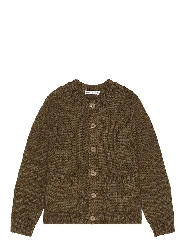 Our Legacy Over Cardigan - Olive