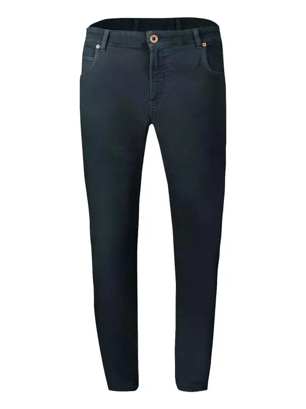 Eleventy Five-pocket Trousers - Blue
