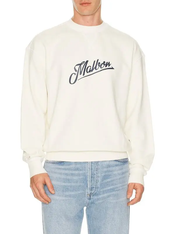 MALBON Grayson Sweatshirt - Beige
