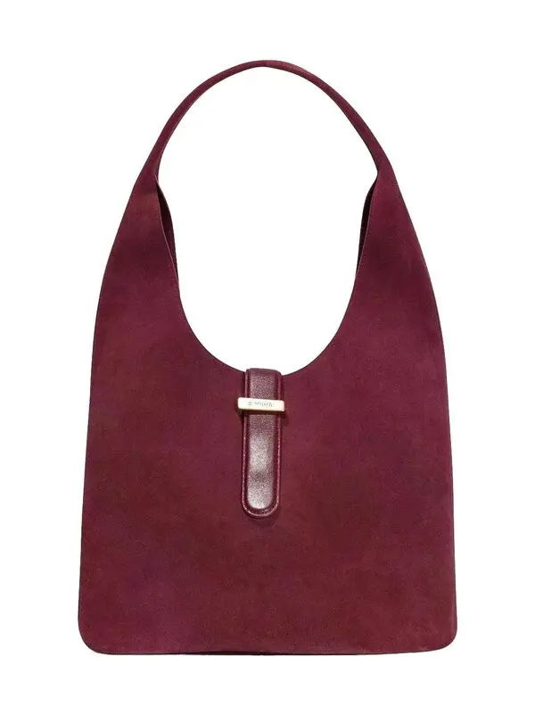 Simkhai Suede Shoulder Bag - Red