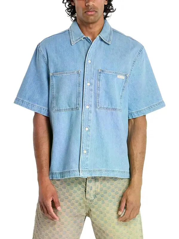 Calvin Klein Bowler Shirt - Blue