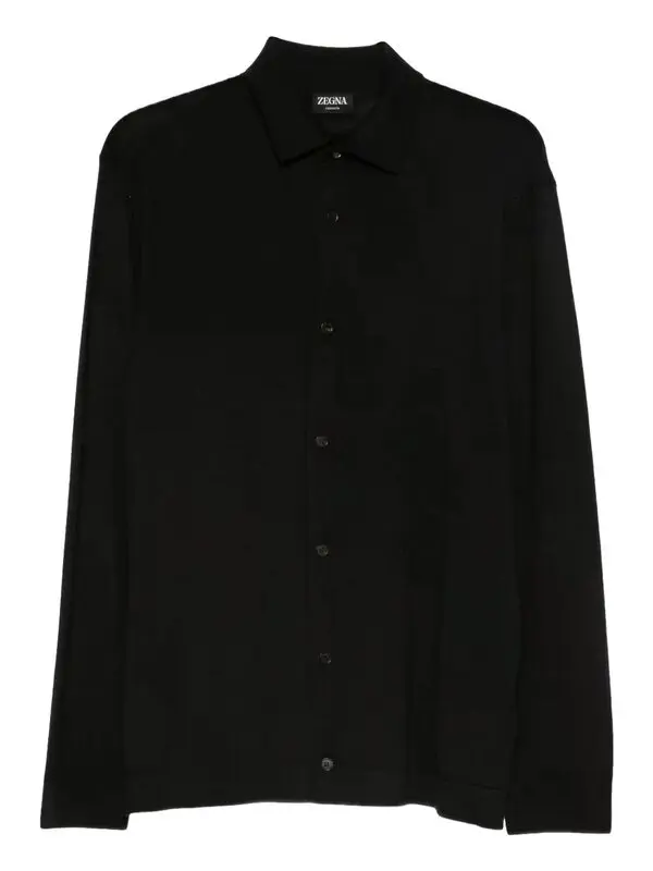 Zegna Long-sleeve Shirt - Black