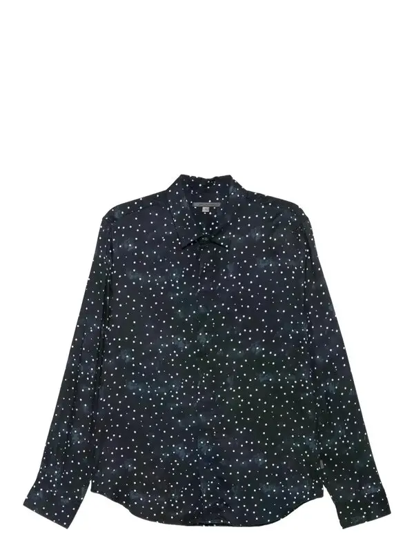 John Varvatos Polka-dot Shirt - Black