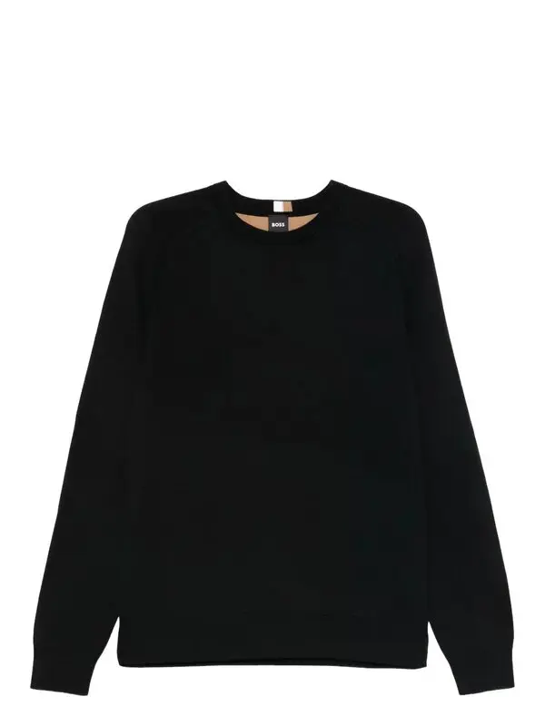 BOSS Crew-neck Sweatshirt - Black