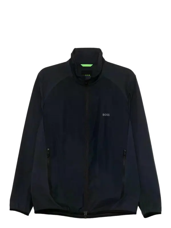 Hugo Boss Logo-print Jacket - Black