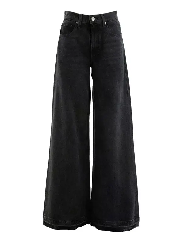 Paige Wide-leg Denim - Black