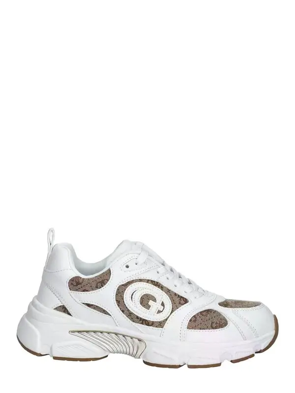 Guess Ibitha 4g Logo Low-top Sneakers - White