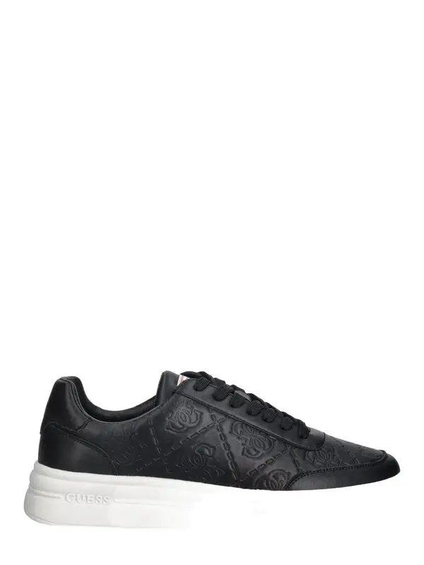 Guess Winno Debossed Sneakers - Black