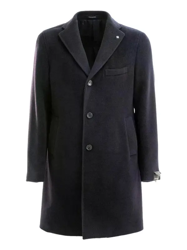 Tagliatore Wool Coat - Blue