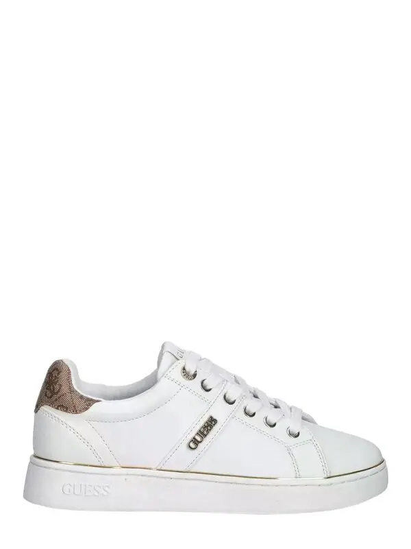Guess Leather Sneakers - White