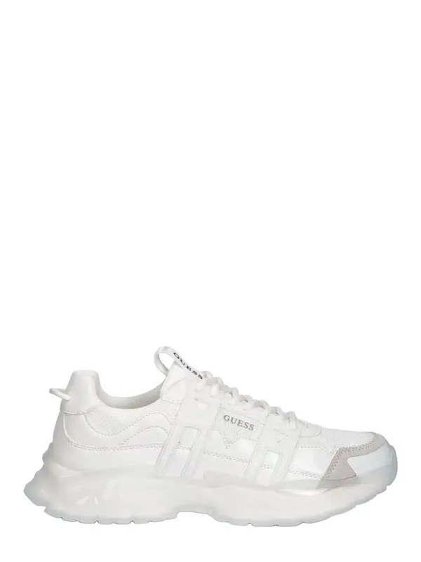 Guess Belluno Panelled Sneakers - White