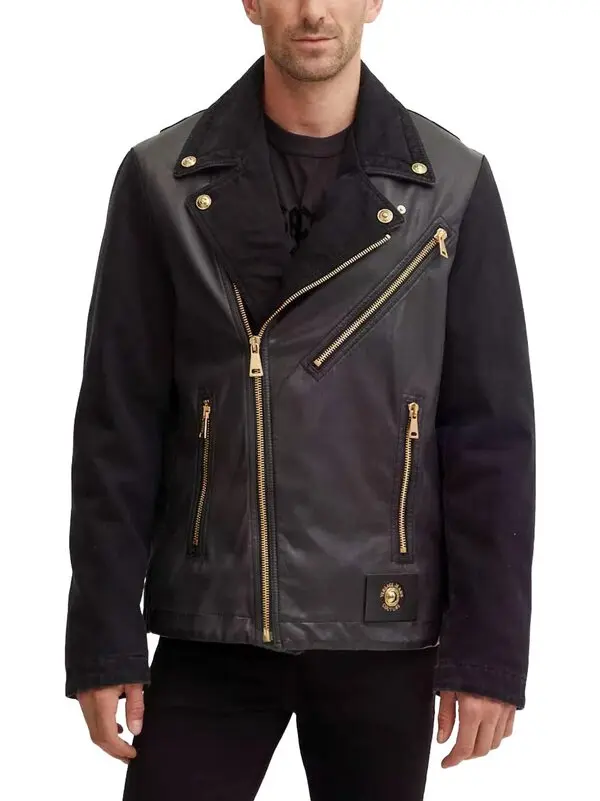 Versace Zip-pocket Jacket - Black