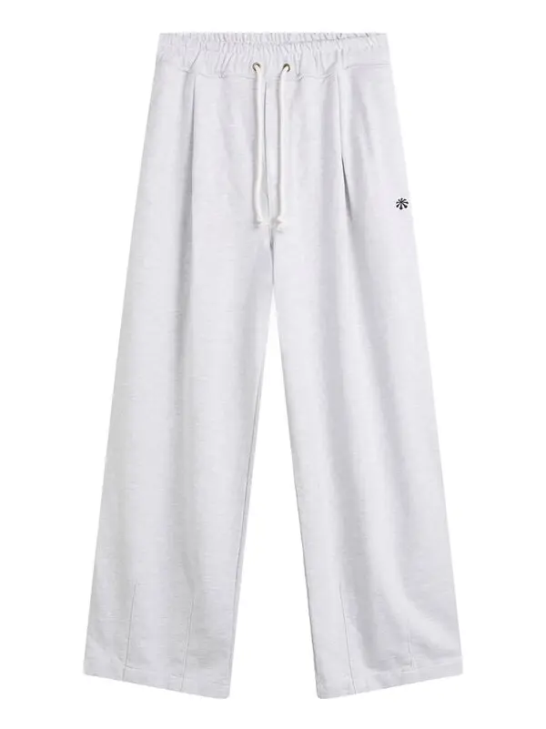 ANGLAN Steady Sweat Balloon Pants - White Melange