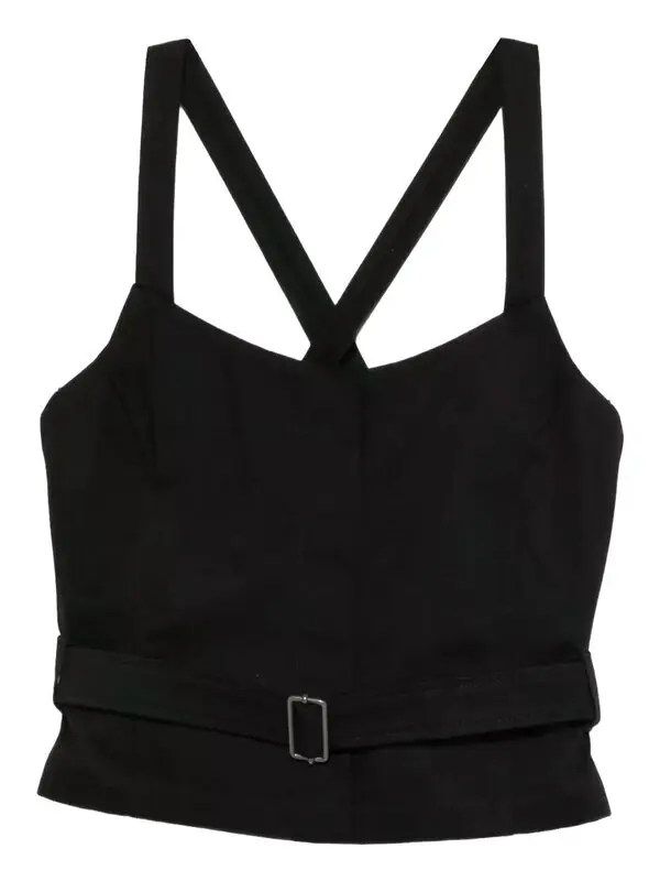 Our Legacy Belted Vest - Black