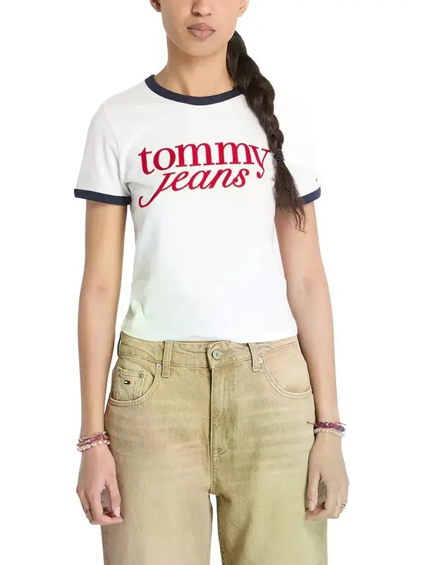 Tommy Hilfiger Logo-print T-shirt - White