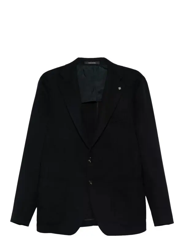 Tagliatore Button Single-breasted Blazer - Blue