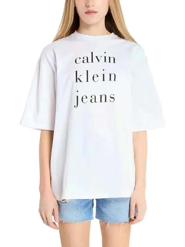 Calvin Klein Logo-print T-shirt - White