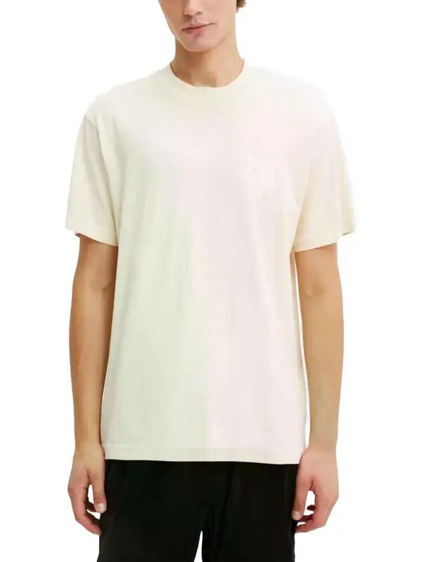 NAKED WOLFE Logo-print T-shirt - Neutrals