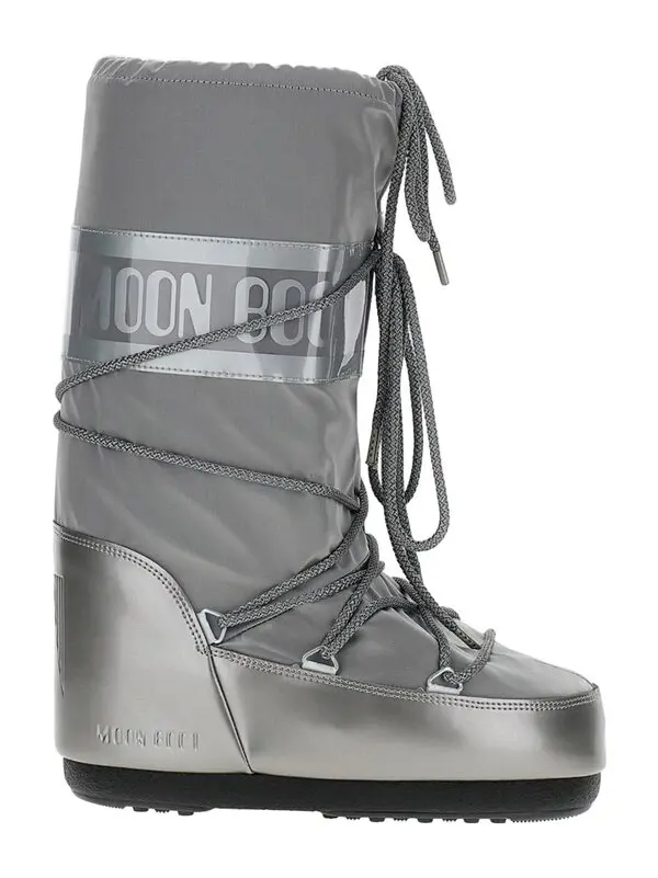 Moon Boot Icon Glance Boots - Silver