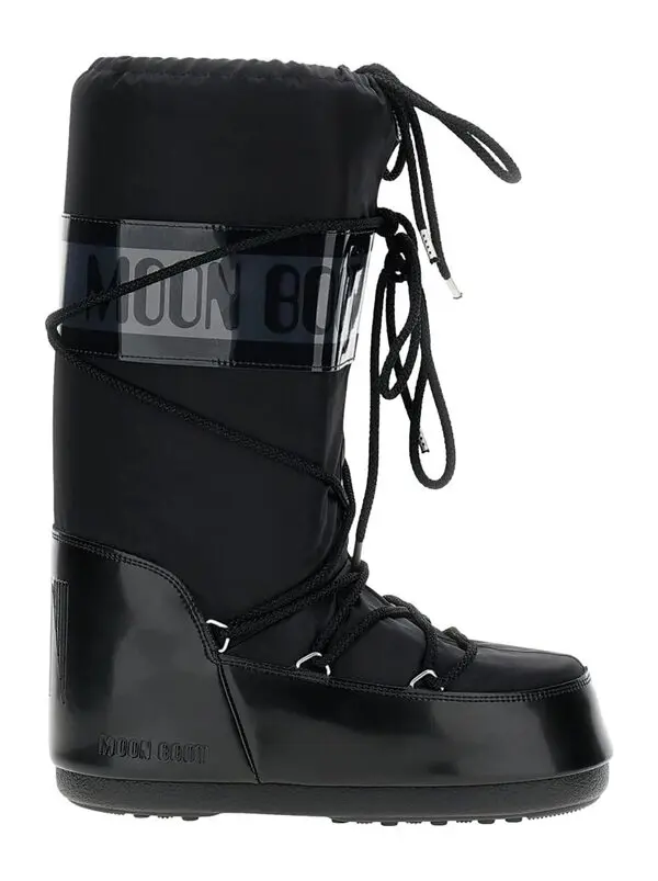 Moon Boot Icon Glance Boots - Black