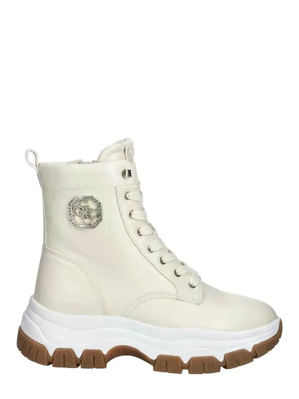 Guess 73mm Benzon High-top Sneakers - Neutrals
