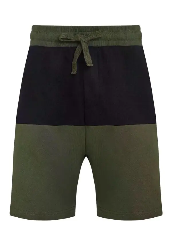 OSKLEN Color-blocked Shorts - Green