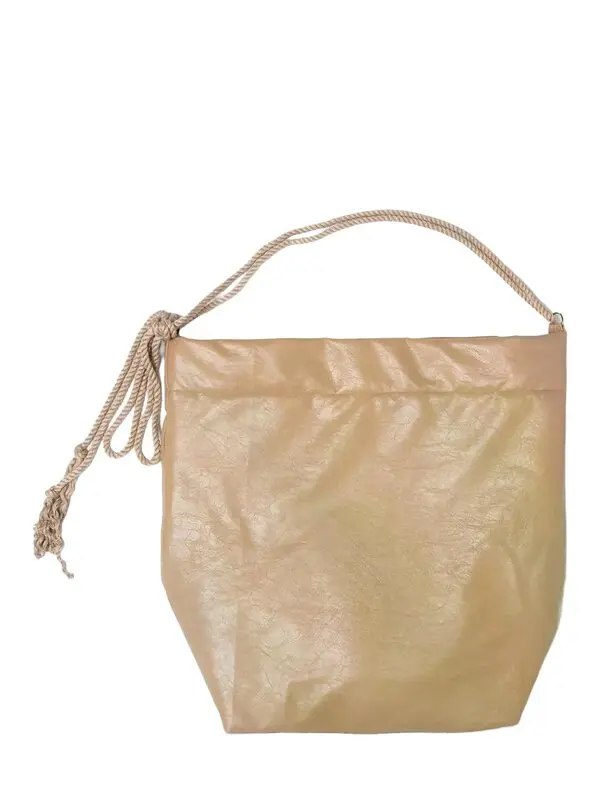 MULLER OF YOSHIOKUBO Rope-detailing Bucket Bag - Neutrals