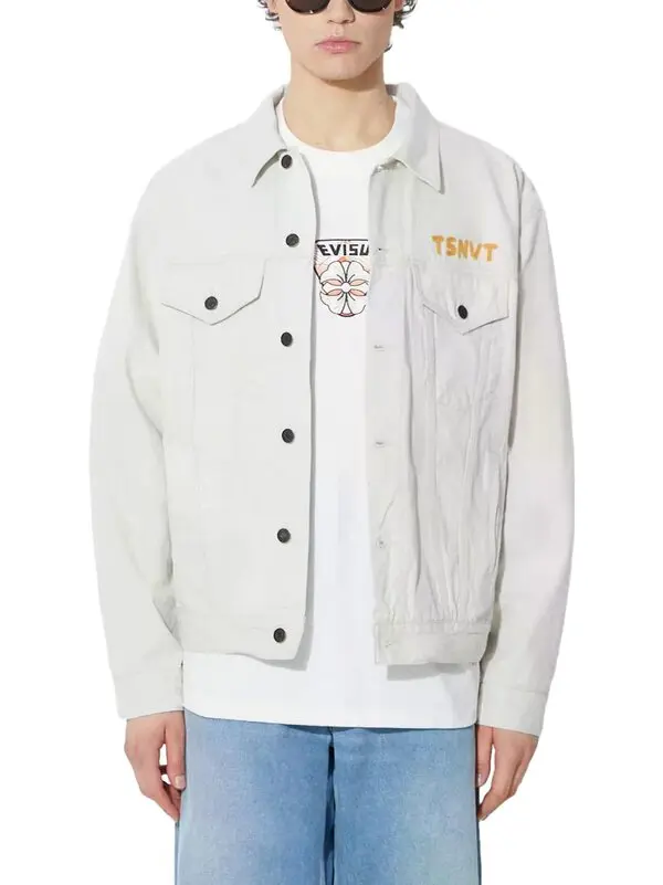 THISISNEVERTHAT Button Denim Jacket - Neutrals