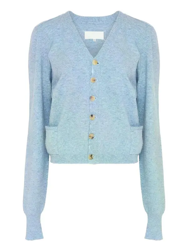 MAISON MARGIELA Wool Cardigan - Blue