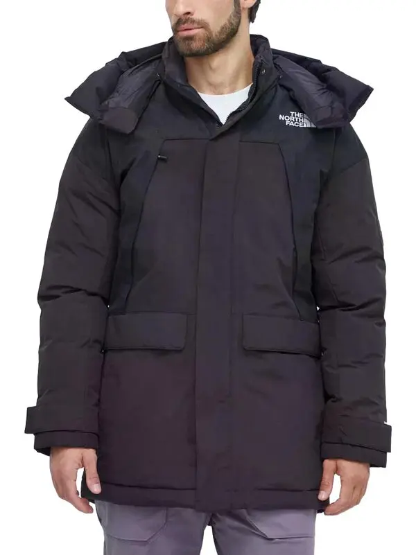 The North Face Hooded Padded Jacket - Black