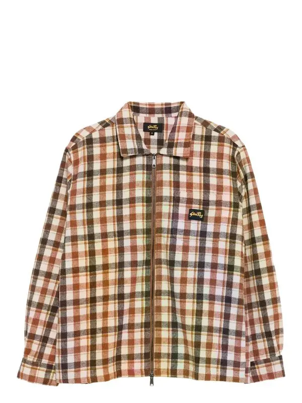 STAN RAY Plaid Jacket - Brown
