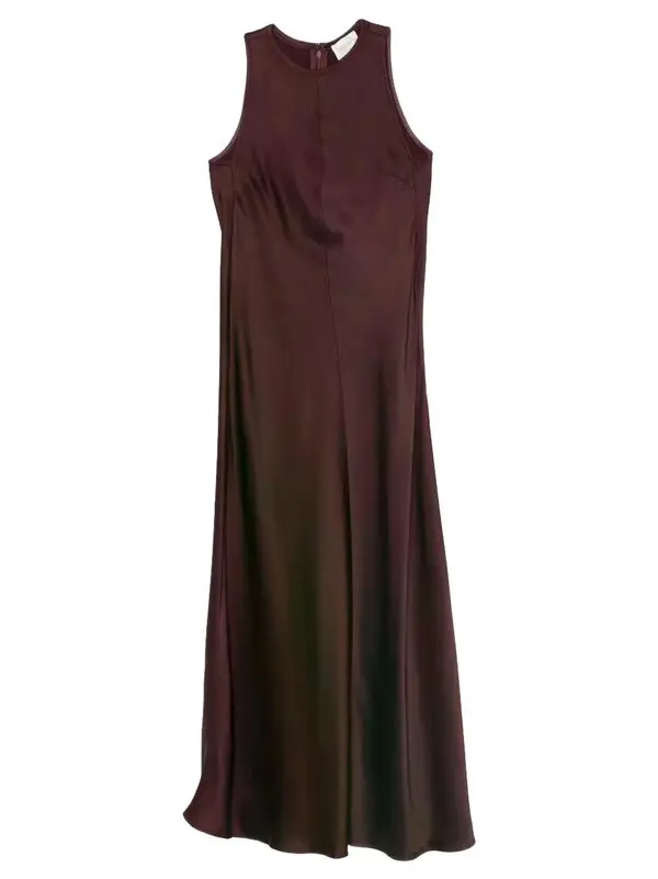 FORTE_FORTE Sleeveless Maxi Dress - Brown