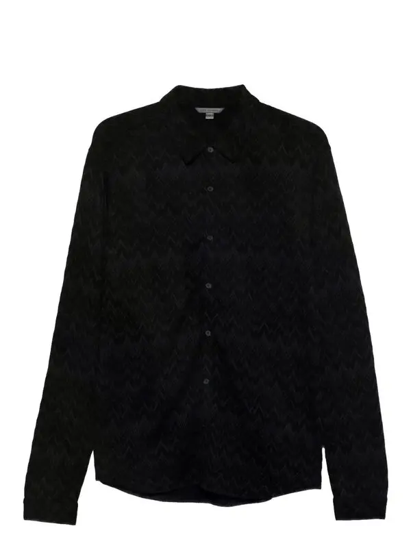 John Varvatos Button-fastening Shirt - Black