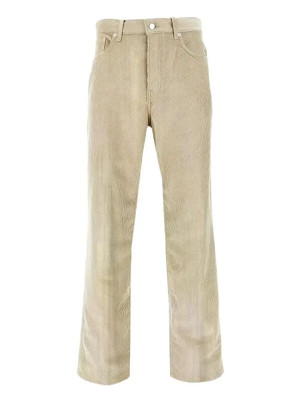 HAIKURE Corduroy-effect Trousers - Neutrals