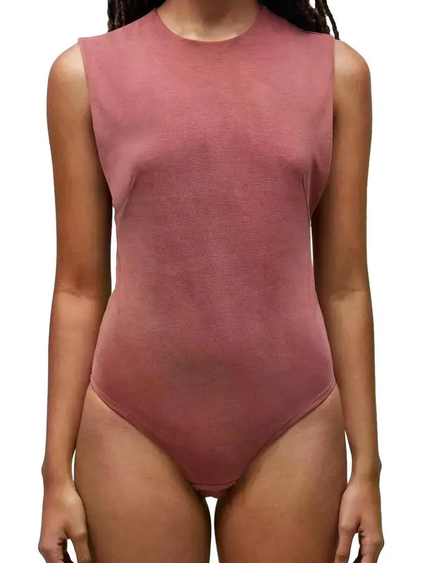 OSKLEN Round-neck Bodysuit - Red